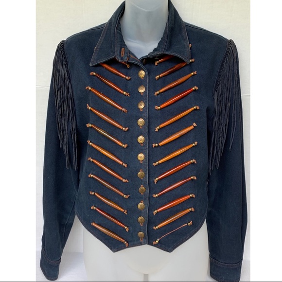 Double D Ranch | Jackets & Coats | Double D Ranchwear Denim Military ...